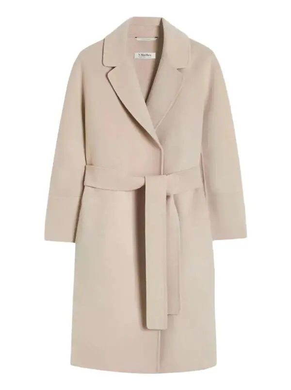 Max Mara Arona Wool Coat - Neutrals