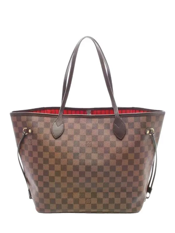 LOUIS VUITTON Mm 2020 Neverfull Damier Ebène Tote Bag - Brown
