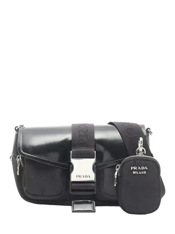 Prada 2010s Bucket Shoulder Bag - Black