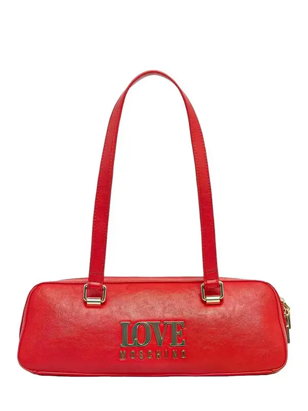 Moschino Logo-plaque Tote Bag - Red