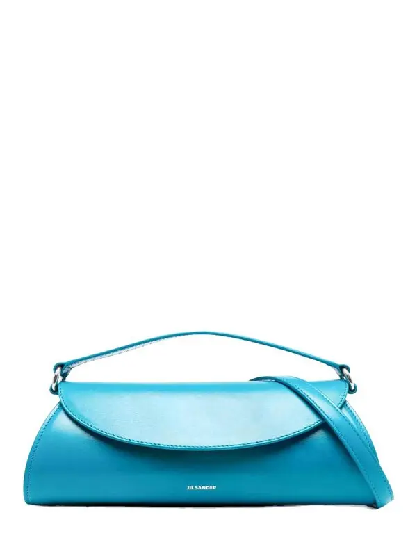 JIL SANDER Cannolo Shoulder Bag - Blue