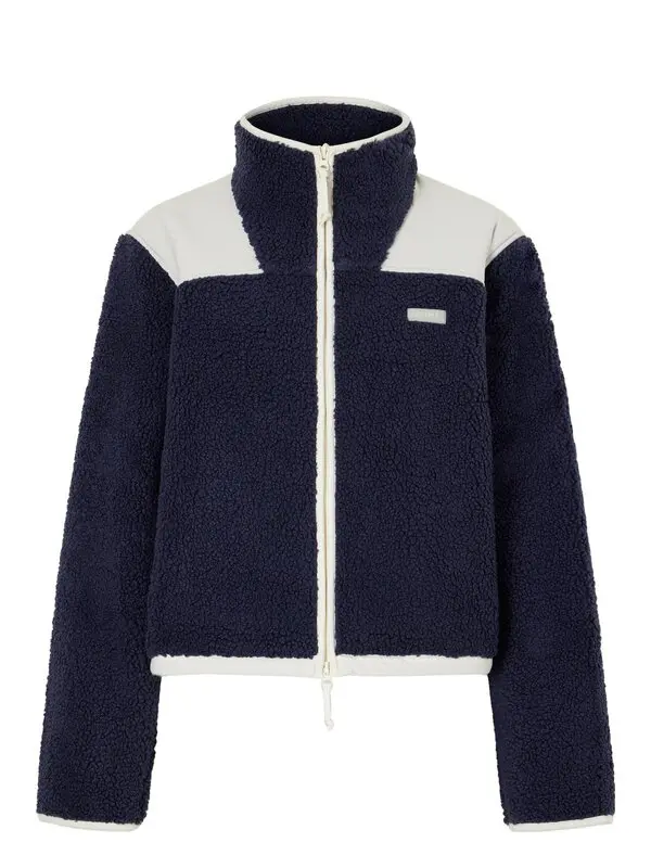 SKIMS Teddy Boxy Jacket - Blue