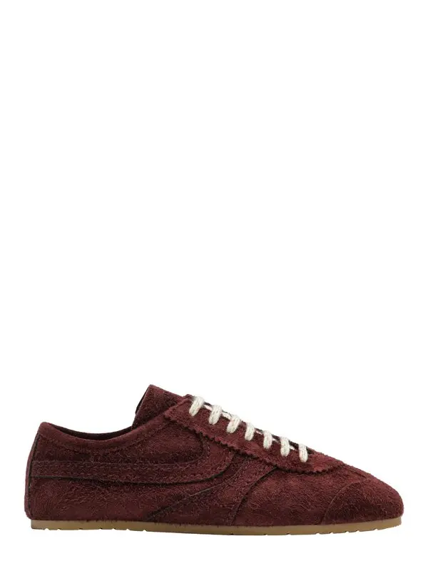 Dries Van Noten Chocolate Suede Sneakers - Brown