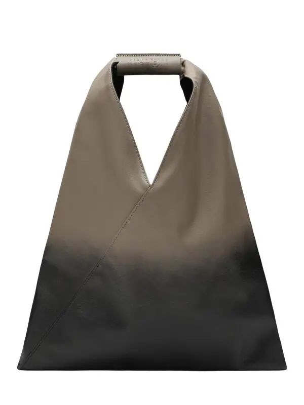 MAISON MARGIELA Small Brown Japanese Bag With Gradient Effect - Black