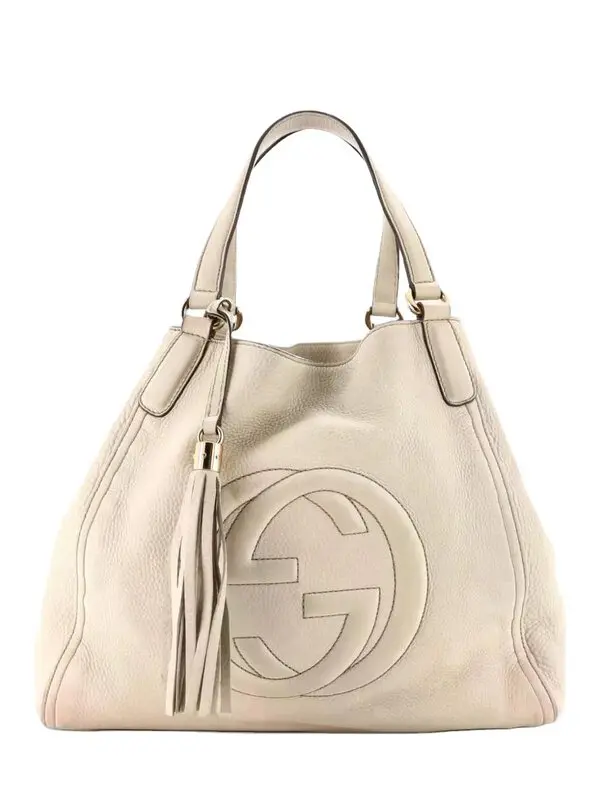 Gucci Soho Leather Medium Shoulder Bag - Neutrals