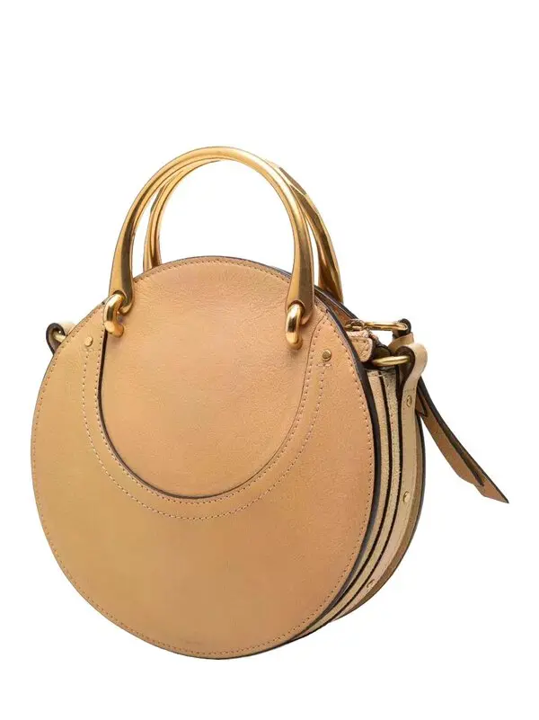 Chloé 2018 Small Calfskin And Suede Pixie Satchel - Neutrals