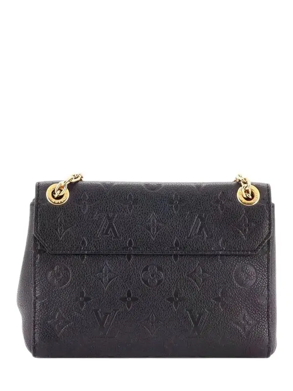 LOUIS VUITTON Vavin Handbag Monogram Empreinte Leather Bb Crossbody Bag - Black