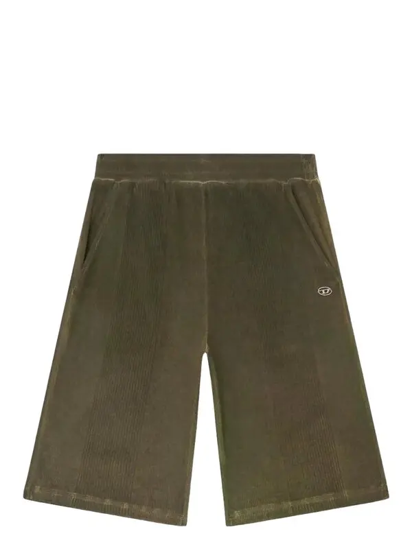 DIESEL® P-ier Jacquard-rib Shorts - Green