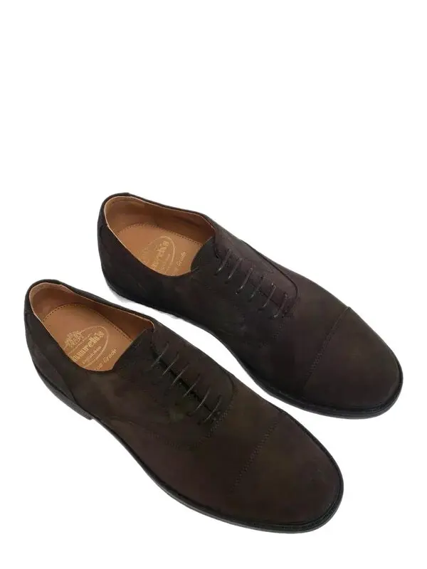 Church's Suede Cap-toe Oxford Shoes - Brown