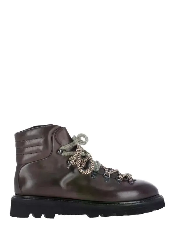 Premiata Leather Boots - Brown