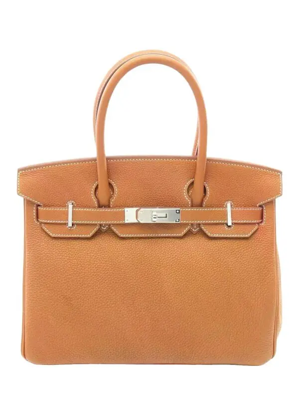Hermès 2026 30 Birkin Tote Bag - Brown