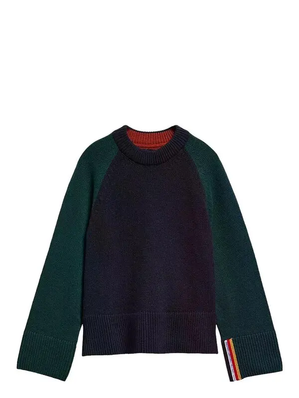 Barbour Tyneside Colour-block Sweater - Green
