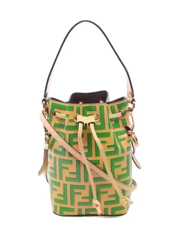Fendi 2010s Mini Mon Tresor Bucket Bag - Neutrals