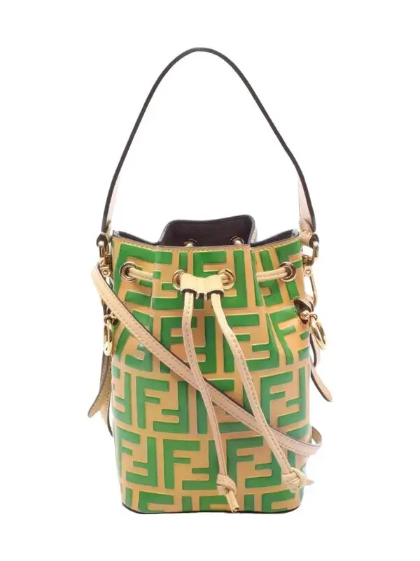 Fendi 2010s Mini Mon Tresor Bucket Bag - Neutrals