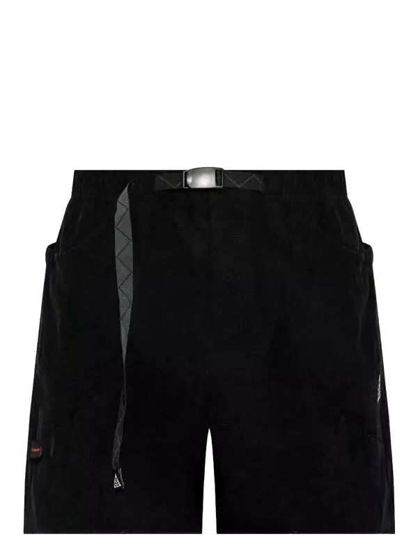 Nike Belted Corduroy Shorts - Black