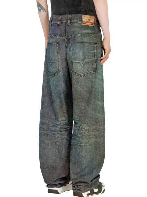 DIESEL® 1997 D-enim-m Wide-leg Jeans - Blue