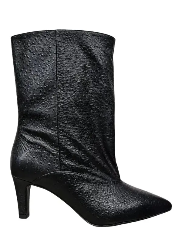 POCHE PARIS Izme Pointed-toe Boots - Black