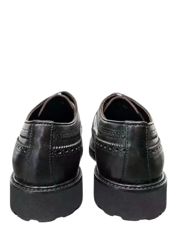 POCHE PARIS Cipele Brogue Leather Shoes - Brown