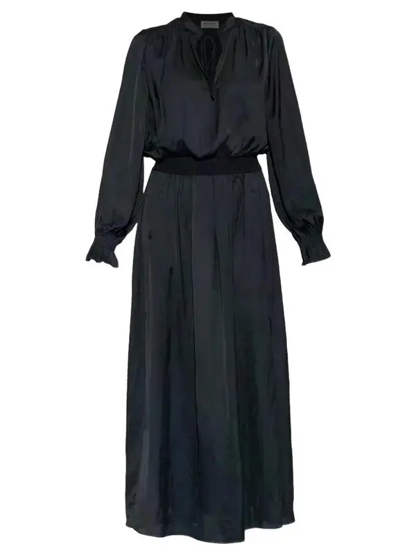 Zadig&Voltaire Rayado Satin Dress - Black