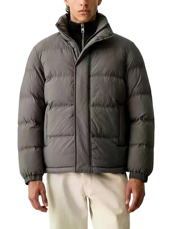 Marc O'polo High-neck Puffer Jacket - Grey