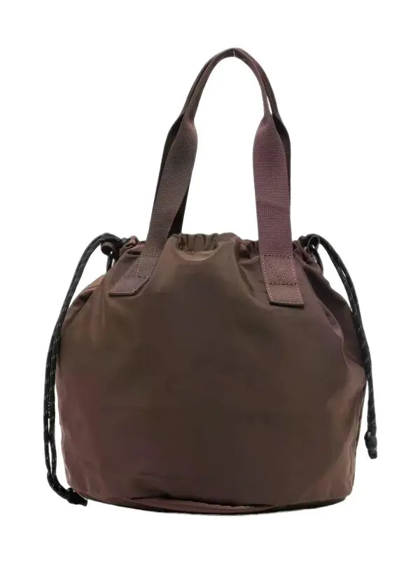 AY STUDIOS Drawstring-fastening Tote Bag - Brown