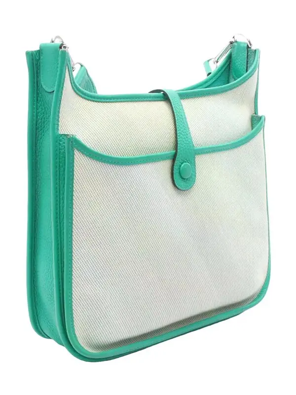 Hermès 2022 Toile And Clemence Evelyne Iii 29 Crossbody Bag - Neutrals