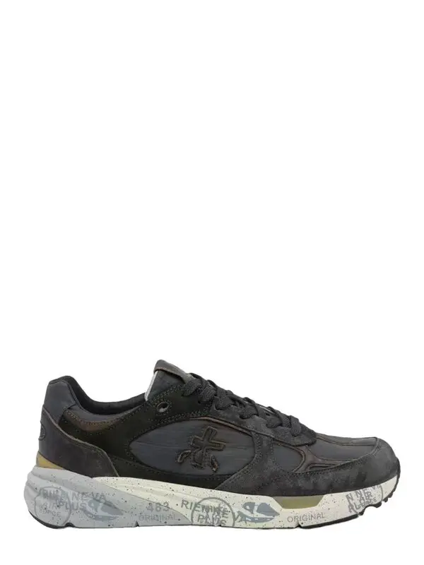 Premiata Mase Panelled Sneakers - Grey