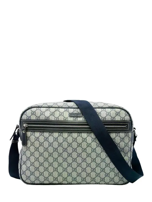 Gucci 2016-2026 Gg Supreme Crossbody Bag - Neutrals