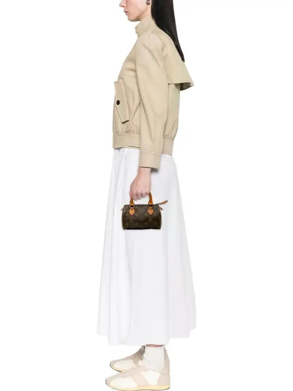 LOUIS VUITTON 1996 Monogram Mini Speedy Hl Satchel - Brown