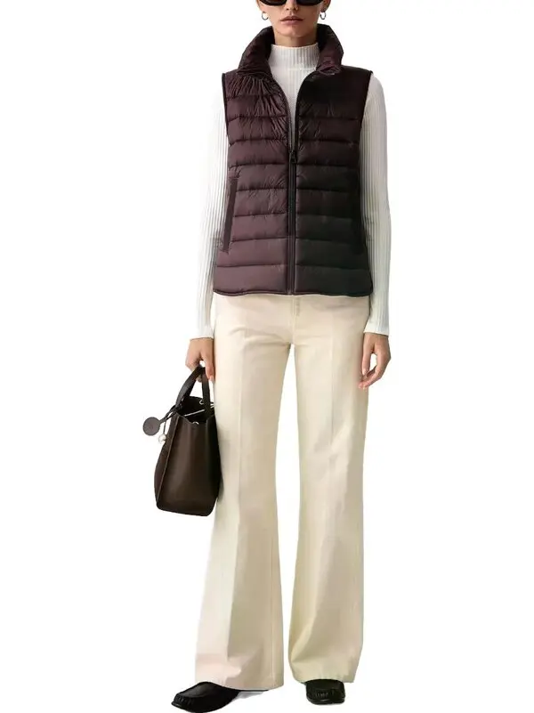 Marc O'polo Quilted Padded Gilet - Red