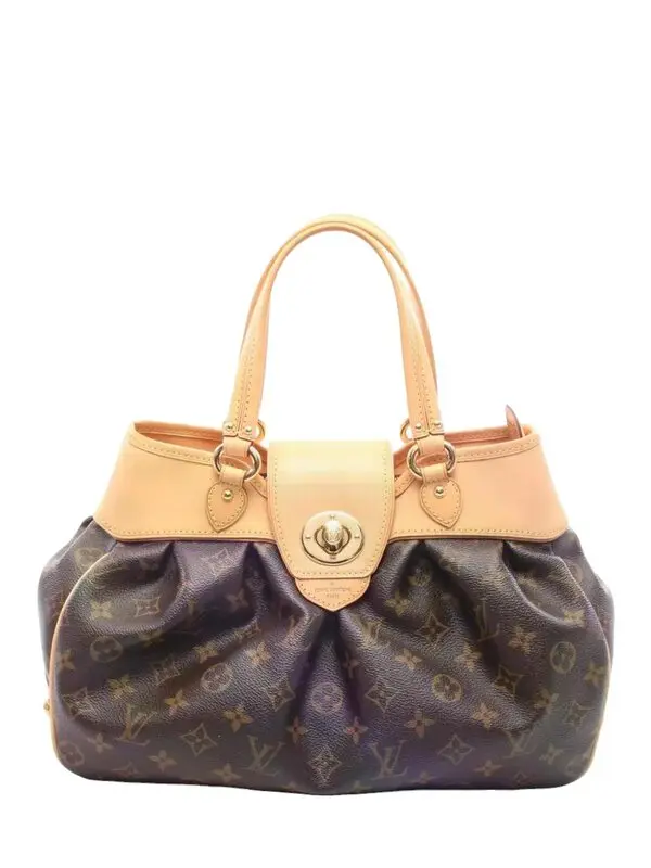 LOUIS VUITTON 2009 Boesi Pm Monogram Tote Bag - Brown