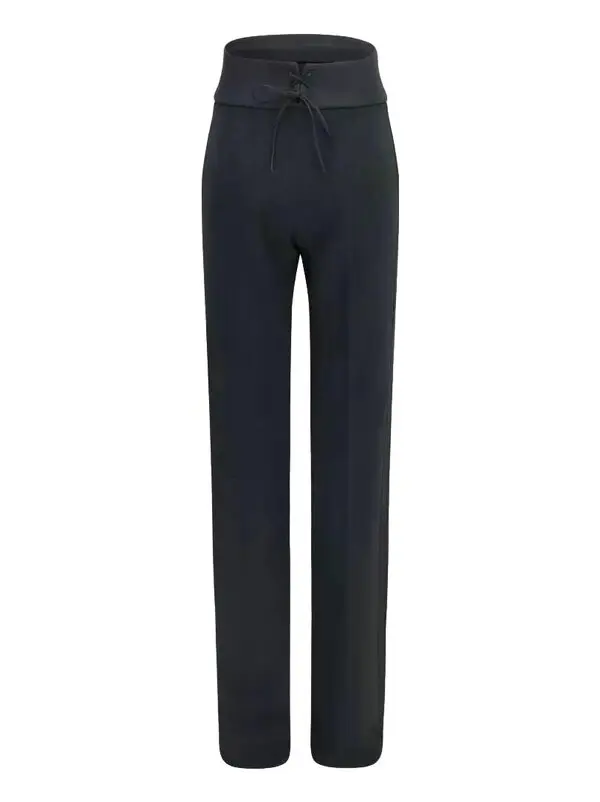 Ermanno Scervino Hight-waisted Trousers - Black