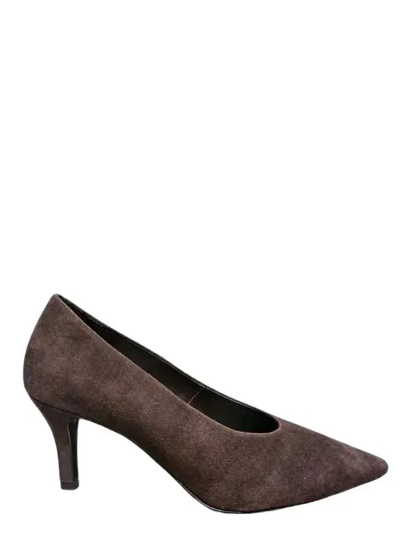 POCHE PARIS Cipele Pointed-toe Suede Pumps - Brown