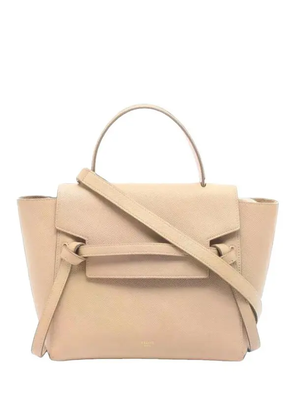 Celine 2000s Micro Belt Two-way Handbag - Neutrals