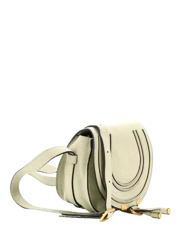 Chloé Marcie Leather Mini Crossbody Bag - Green