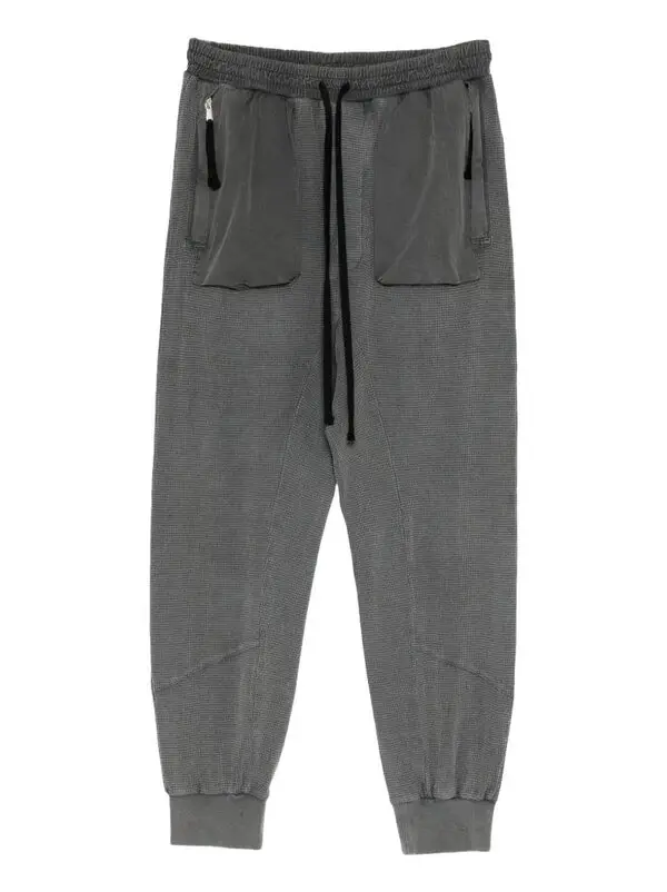 THOM KROM Drop-crotch Cargo Track Pants - Grey