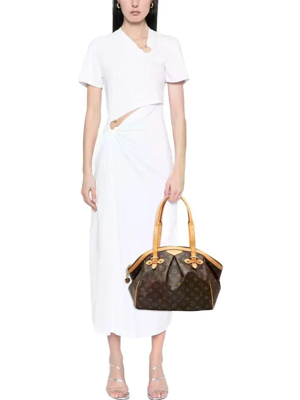 LOUIS VUITTON 2009 Monogram Tivoli Gm Shoulder Bag - Brown