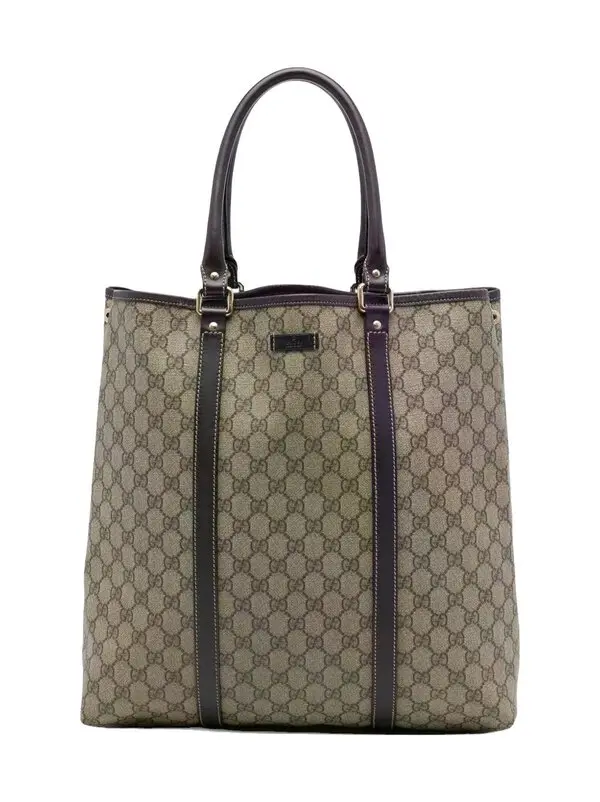 Gucci 2016-2026 Gg Supreme Joy Vertical Tote Bag - Neutrals