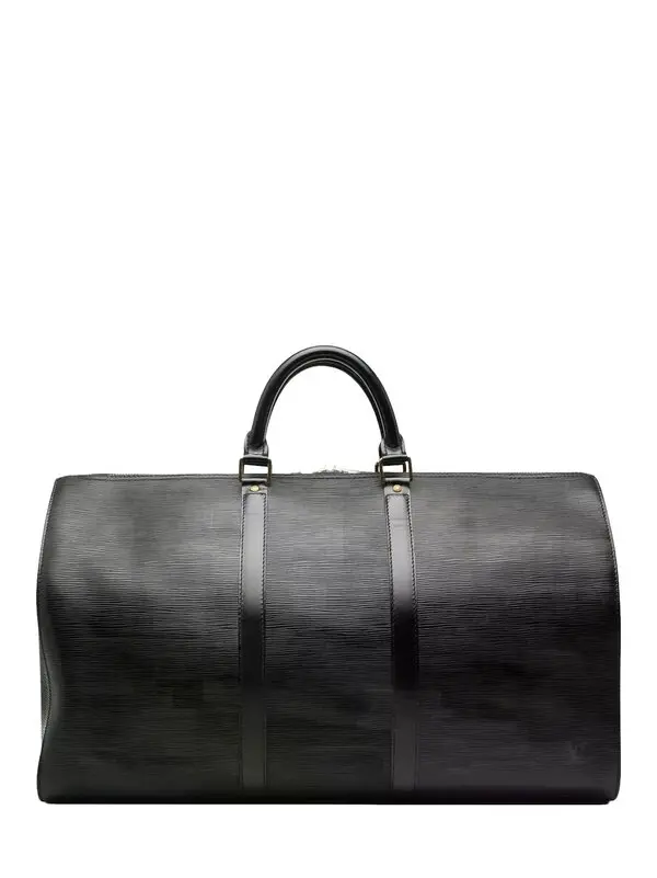 LOUIS VUITTON 1992 Epi Keepall 50 Travel Bag - Black