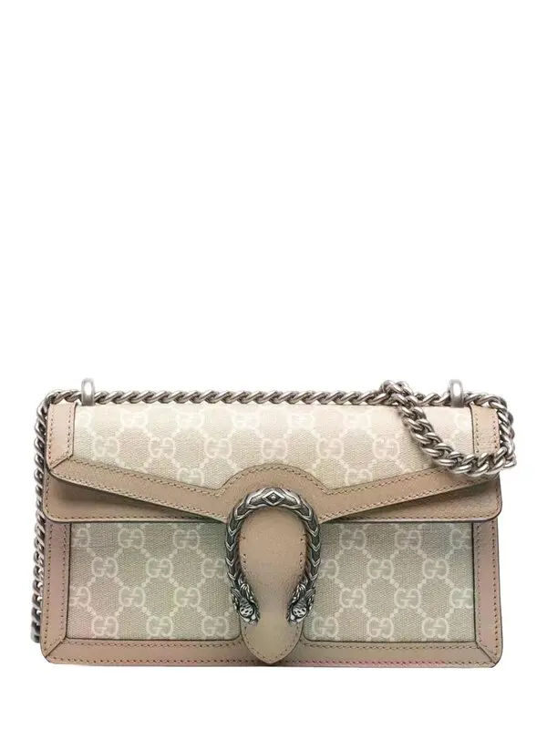 Gucci 2016-2026 Medium Gg Supreme Dionysus Crossbody Bag - Neutrals