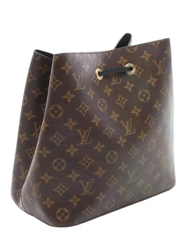 LOUIS VUITTON 2020 Monogram Neo Noé Shoulder Bag - Brown