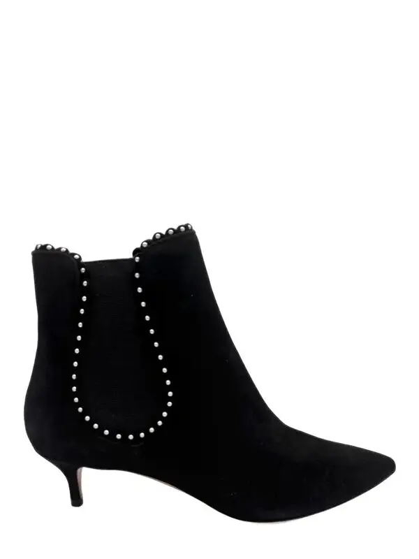 AQUAZZURA Jicky Ankle Boots - Black