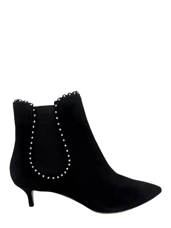 AQUAZZURA Jicky Ankle Boots - Black