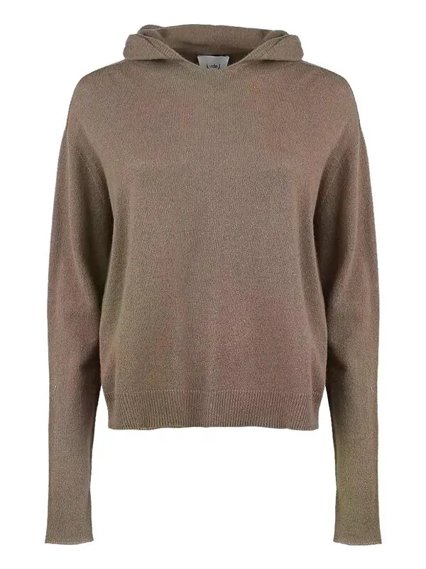 NUDE Cashmere Hoodie - Brown
