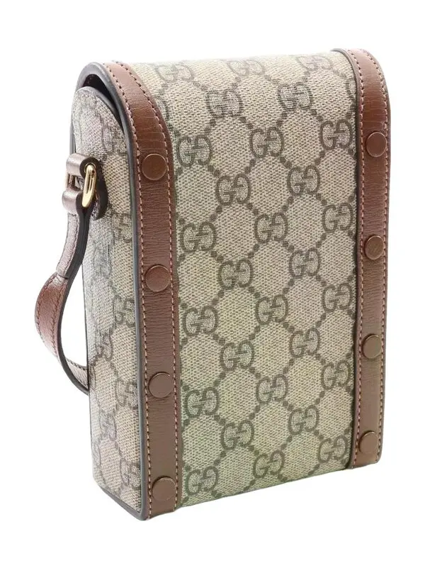 Gucci 2010s Mini Horsebit 1955 Shoulder Bag - Neutrals