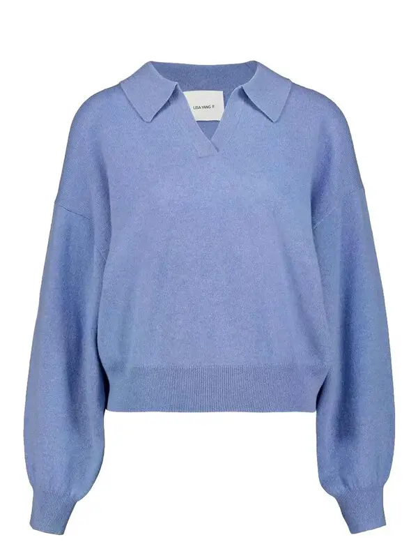 LISA YANG Katriel V-neck Sweater - Blue