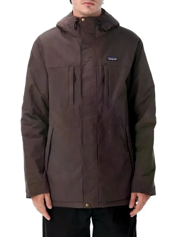 Patagonia Hooded Zip-up Coat - Brown