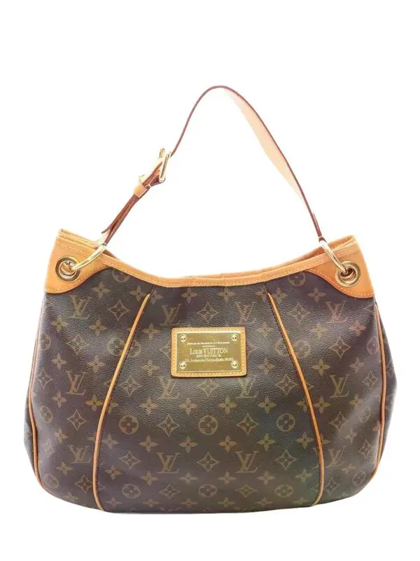 LOUIS VUITTON 2012 Pm Galliera Monogram Shoulder Bag - Brown