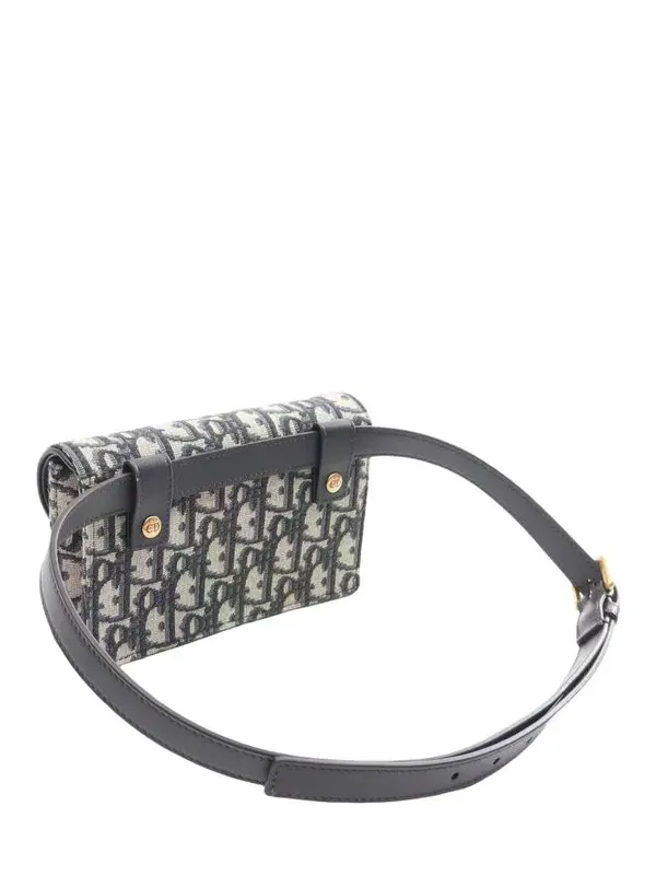 Dior Oblique Saddle Mini Bag - Blue