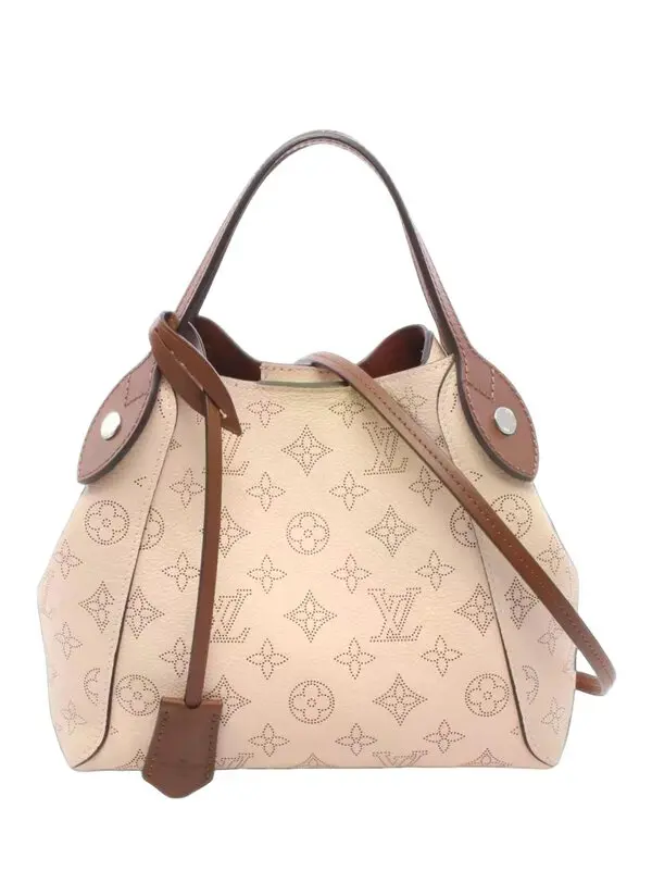LOUIS VUITTON 2021s Hina Pm Mahina Shoulder Bag - Neutrals